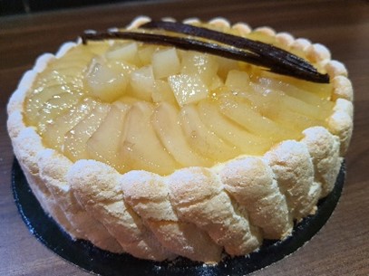 Charlotte Poire Chocolat - Mon grain de sucre